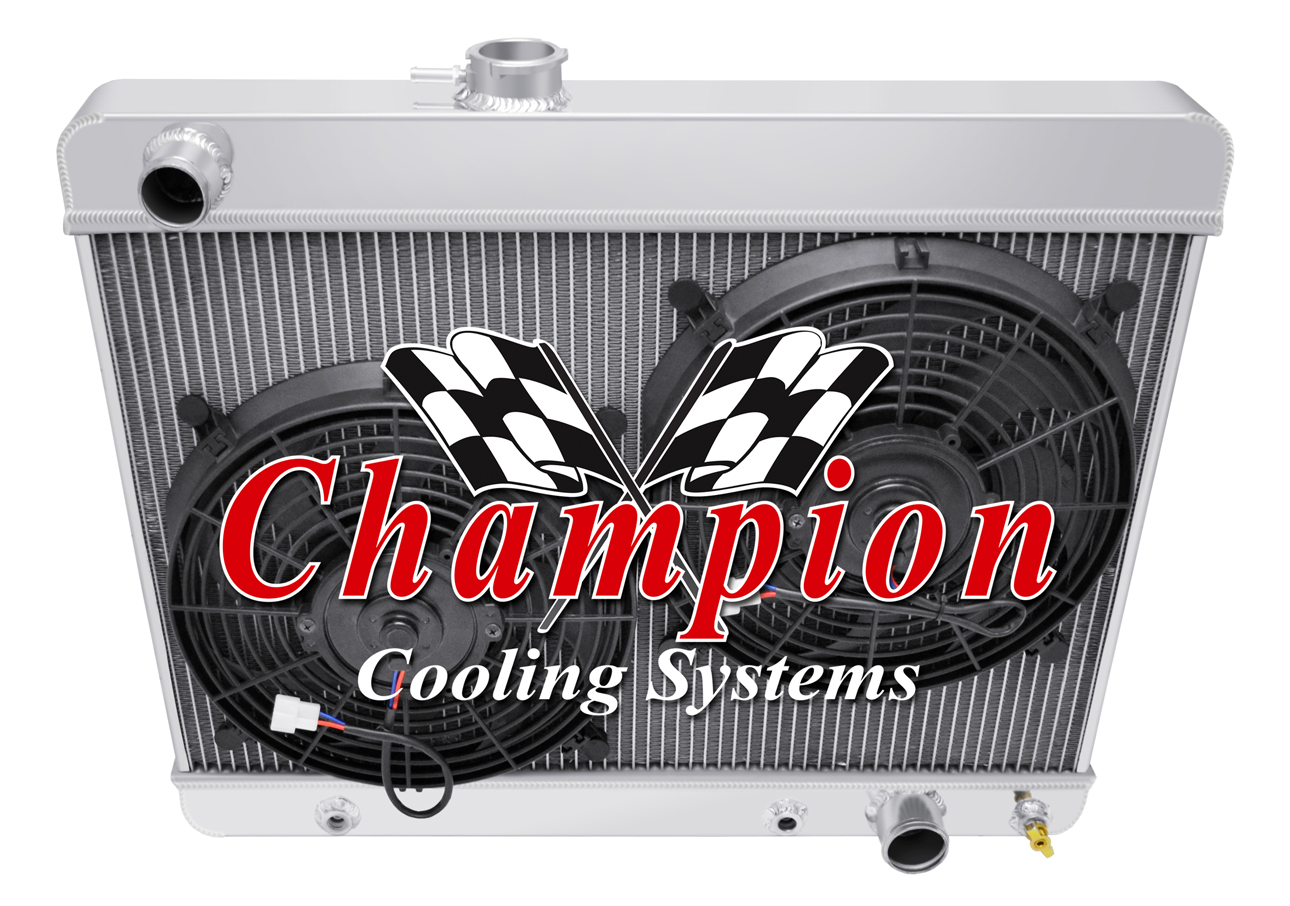 1966 1967 Pontiac GTO Champion 4 Row Aluminum Radiator MC1680 | eBay