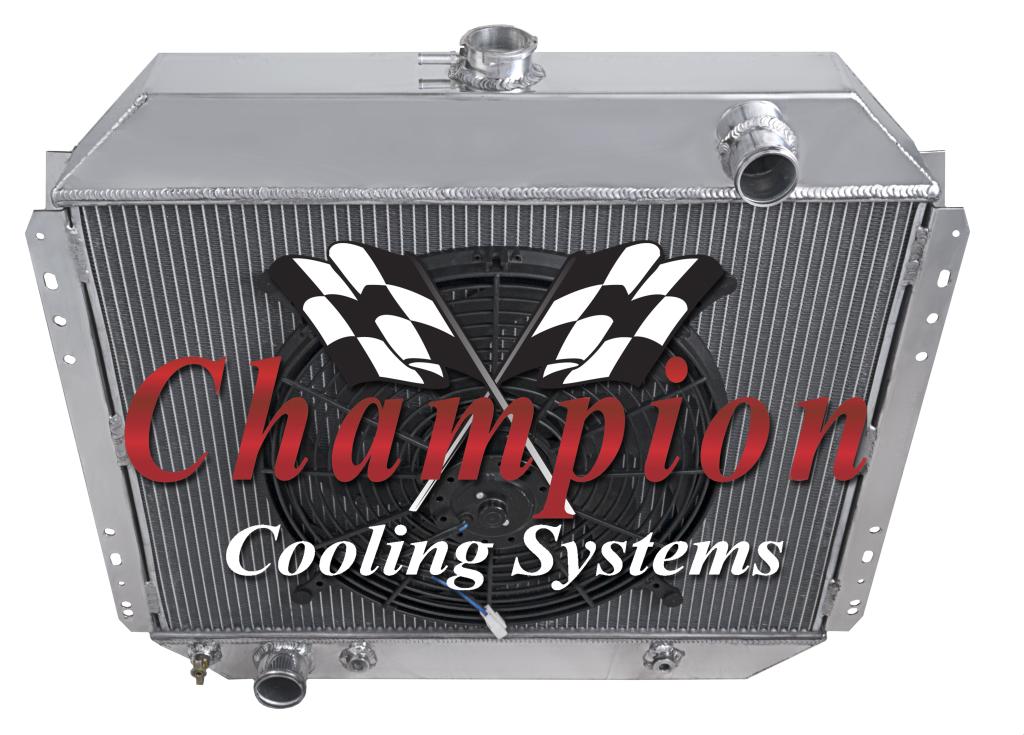 1968-1979 Ford F-Series/Bronco Alum 3 Row CA Core Radiator V8 Engine | eBay