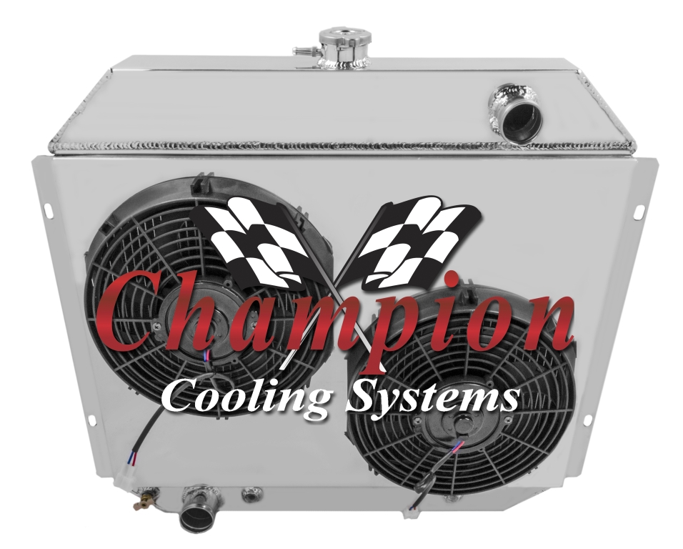 1968-1979 Ford F-Series/Bronco Alum 3 Row CA Core Radiator V8 Engine | eBay