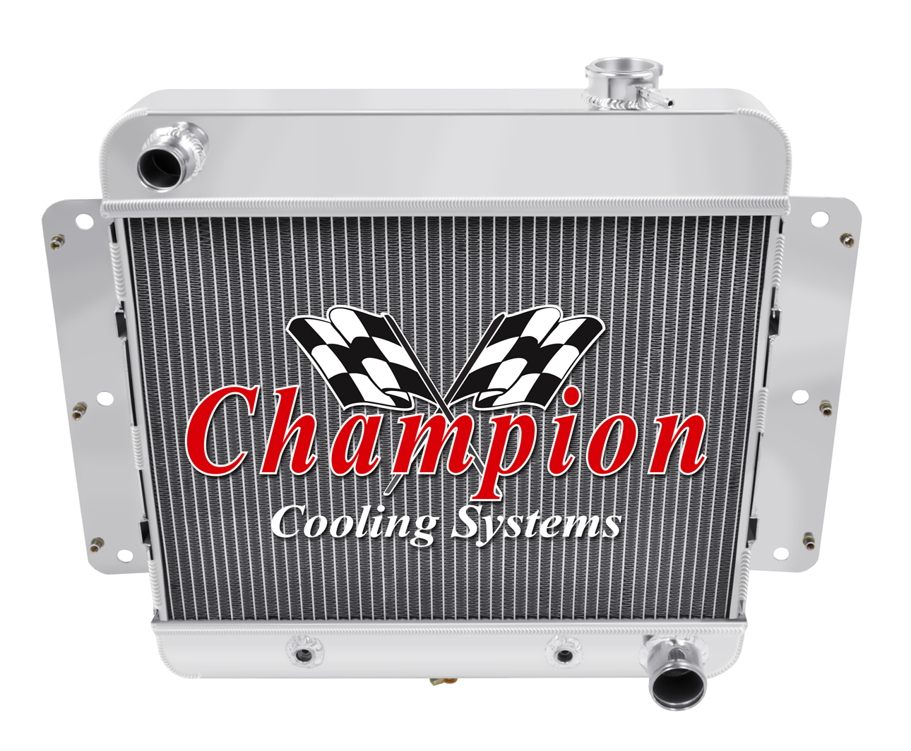 2 Row 1" SZ Champion Radiator for 1962 - 1967 Chevrolet Chevy II Nova ...