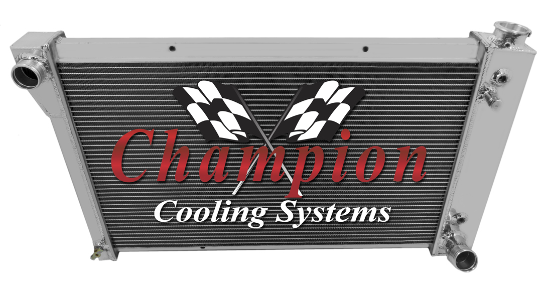 1967 -72 Chevy Truck Champion Cooling Systems CC369 SubZero Radiator 3 ...